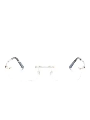 Cartier Santos De Glasses - Silver