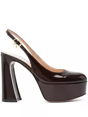 Women's Platform Block Heel Pumps