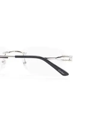 Cartier Signature C De Glasses - Silver