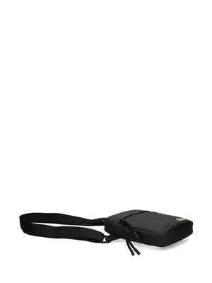 Lacoste Logo-appliqué Messenger Bag - Black