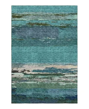 DALYN RUG COMPANY Dalyn Luxury Washable Trevi Tv8 Area Rug, 8' X 10 - Teal