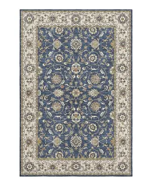 DALYN RUG COMPANY Dalyn Luxury Washable Hatay Hy1 Area Rug, 3' X 5' Navy