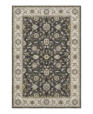 DALYN RUG COMPANY Dalyn Luxury Washable Hatay Hy1 Area Rug, 8' X 10' Black