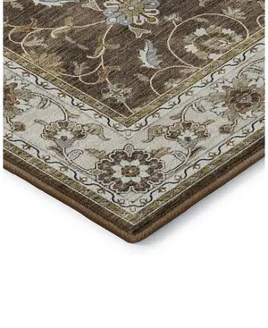 DALYN RUG COMPANY Dalyn Luxury Washable Hatay Hy1 Area Rug, 8' X 10 - Chocolate