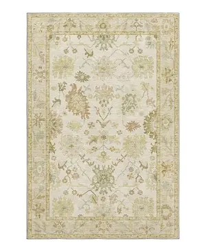 DALYN RUG COMPANY Dalyn Luxury Washable Hatay Hy2 Area Rug, 10' X 14 - Ivory