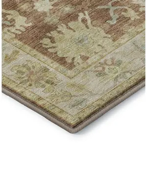 DALYN RUG COMPANY Dalyn Luxury Washable Hatay Hy2 Area Rug, 10' X 14 - Paprika