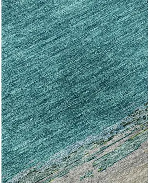 DALYN RUG COMPANY Dalyn Luxury Washable Trevi Tv8 Area Rug, 5' X 7'6 - Teal