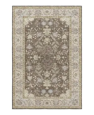 DALYN RUG COMPANY Dalyn Luxury Washable Hatay Hy9 Area Rug, 10' X 14' Brown