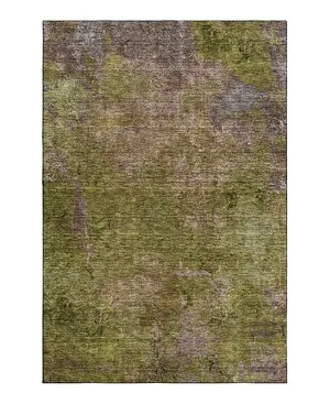 DALYN RUG COMPANY Dalyn Luxury Washable Trevi Tv9 Area Rug, 9' X 12 - Green