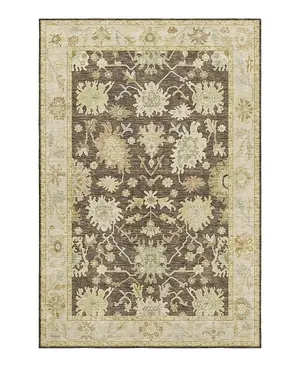 DALYN RUG COMPANY Dalyn Luxury Washable Hatay Hy2 Area Rug, 9' X 12' Chocolate