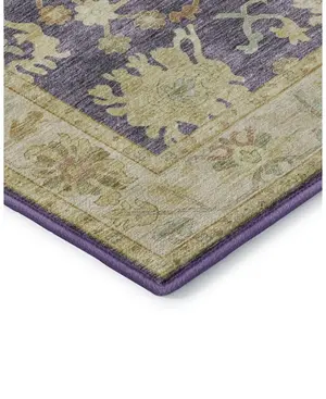 DALYN RUG COMPANY Dalyn Luxury Washable Hatay Hy2 Area Rug, 9' X 12 - Eggplant