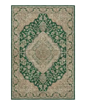 DALYN RUG COMPANY Dalyn Luxury Washable Hatay Hy3 Area Rug, 5' X 7'6 Emerald