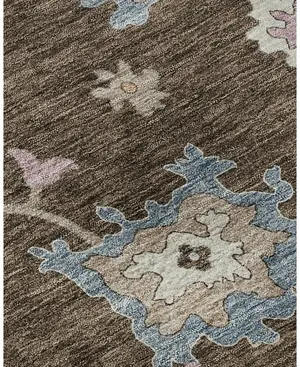 DALYN RUG COMPANY Dalyn Luxury Washable Hatay Hy4 Area Rug, 2'6 X 3'10 - Chocolate