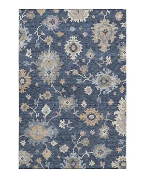 DALYN RUG COMPANY Dalyn Luxury Washable Hatay Hy4 Area Rug, 2'6 X 3'10 Navy