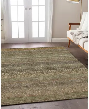 DALYN RUG COMPANY Dalyn Luxury Washable Trevi Tv3 Area Rug, 3' X 5 - Khaki