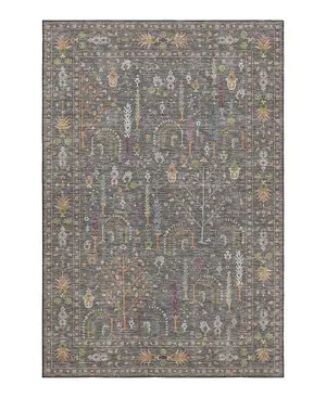 DALYN RUG COMPANY Dalyn Luxury Washable Hatay Hy5 Area Rug, 5' X 7'6 Gray