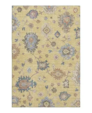DALYN RUG COMPANY Dalyn Luxury Washable Hatay Hy4 Area Rug, 9' X 12' Gold