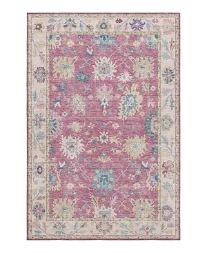 DALYN RUG COMPANY Dalyn Luxury Washable Hatay Hy7 Area Rug, 2'6 X 3'10 - Pink
