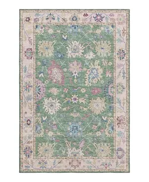DALYN RUG COMPANY Dalyn Luxury Washable Hatay Hy7 Area Rug, 5' X 7'6 Lime