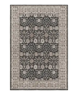 DALYN RUG COMPANY Dalyn Luxury Washable Hatay Hy8 Area Rug, 2'6 X 3'10 - Black
