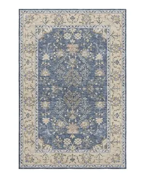 DALYN RUG COMPANY Dalyn Luxury Washable Hatay Hy9 Area Rug, 2'6 X 3'10 Blue