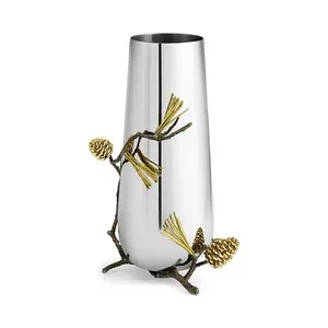 Michael Aram Pine Cone Medium Vase - Silver