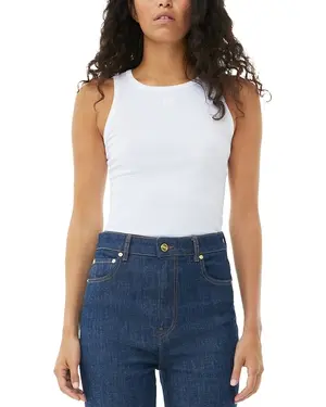 Ganni Off The Shoulder Camis Tanks For Women