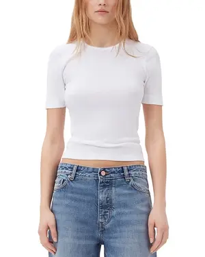 Ganni Short T-shirts For Women