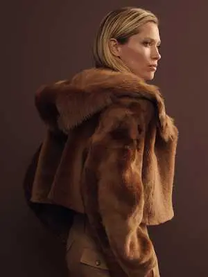 REISS Laure Removable-hood Jacket
