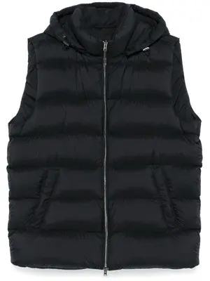 Herno Padded Gilet - Black