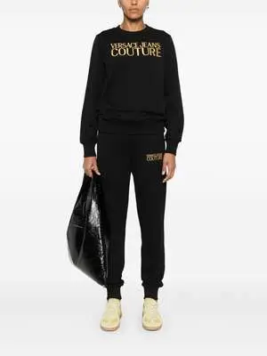 Versace Logo-embroidered Sweatshirt