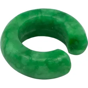 SEREE Single Jade Cuff Earring