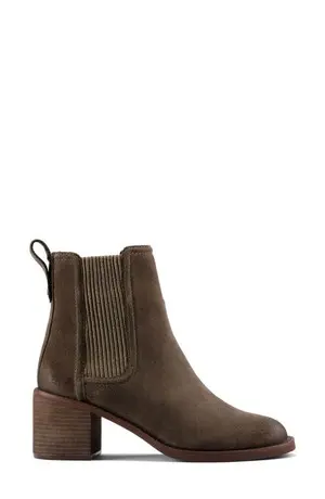 Clarks Chamberly Top Chelsea Boot - Mole Grey Suede