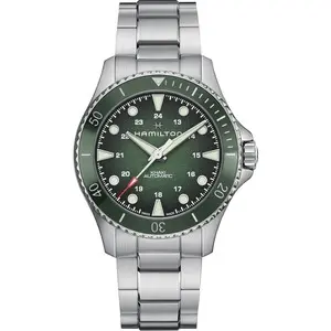 Hamilton Khaki Navy Scuba Automatic Bracelet Watch - Green