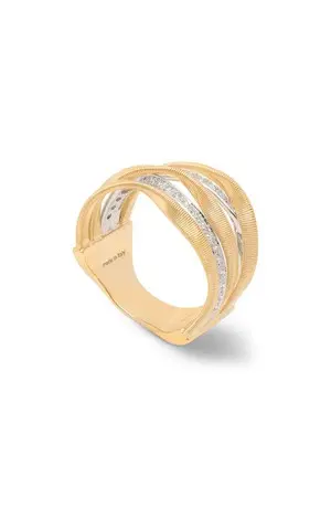 Marco Bicego Diamond And 18k Gold Ring