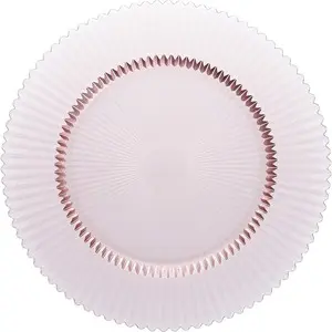 FORTESSA Archie Set Of 4 Charger Plates - Pink