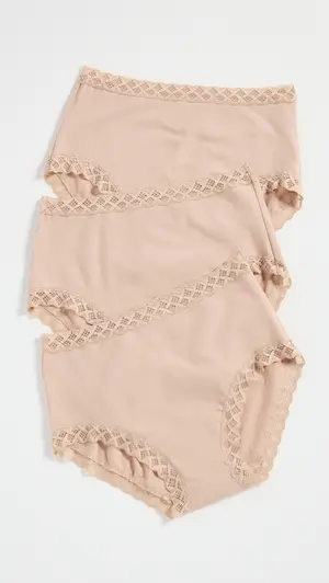 Natori Bliss Full Brief 3-pack - Cafe