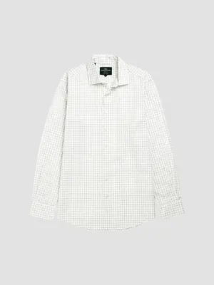 Rodd & Gunn Three Streams Check Cotton Button-front Shirt - Fern