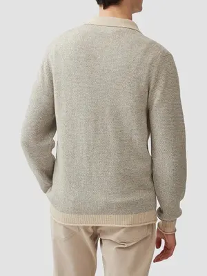 Rodd & Gunn Marlin Cotton-blend Polo Sweater