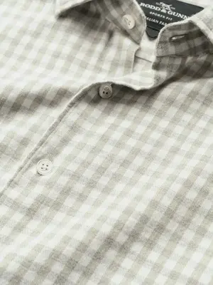Rodd & Gunn Teddington Check Cotton-blend Button-front Shirt