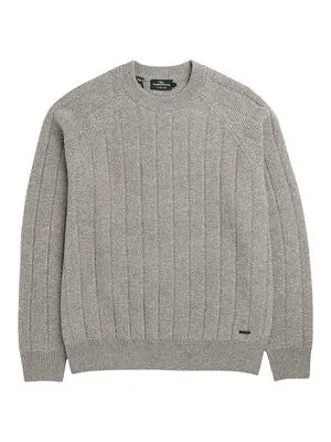 Rodd & Gunn Arrow River Wool Crewneck Sweater - Grey Marle