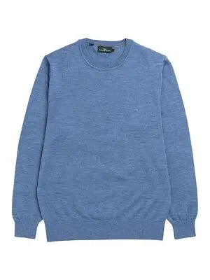 Rodd & Gunn Ferndale Wool Crewneck Sweater - Ocean