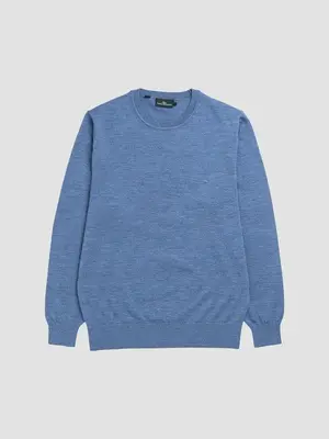 Rodd & Gunn Ferndale Wool Crewneck Sweater - Ocean