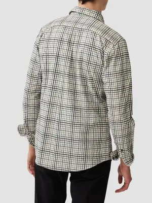 Rodd & Gunn Brookdale Check Cotton Button-front Shirt - Charcoal