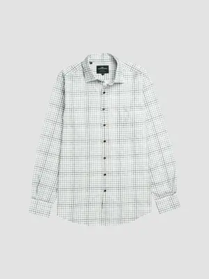 Rodd & Gunn Brookdale Check Cotton Button-front Shirt - Sky