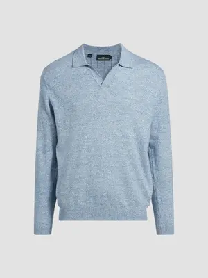 Rodd & Gunn Fortrose Johnny Sweater - Ocean