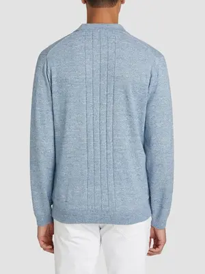 Rodd & Gunn Fortrose Johnny Sweater - Ocean
