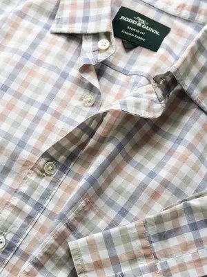 Rodd & Gunn Bankhouse Gingham Cotton Button-front Shirt