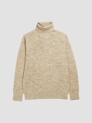 Rodd & Gunn Castle Ridge Wool Turtleneck Sweater - Birch
