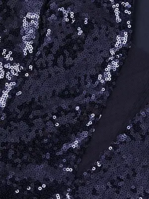 Shani Sequined Fit & Flare Midi-dress